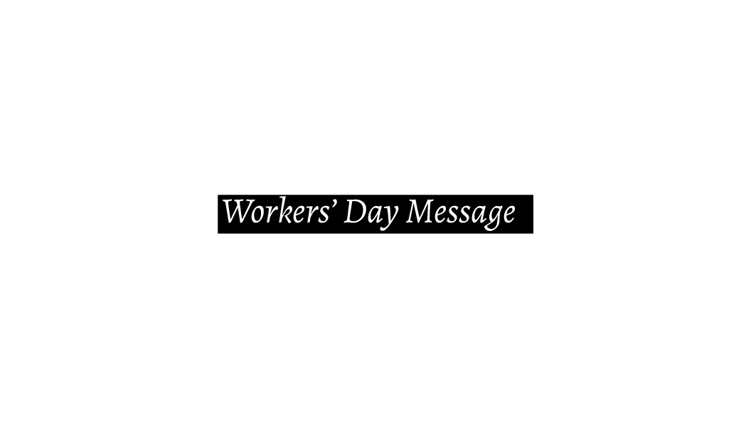From picking the right font to writing a workers day message. | by ...