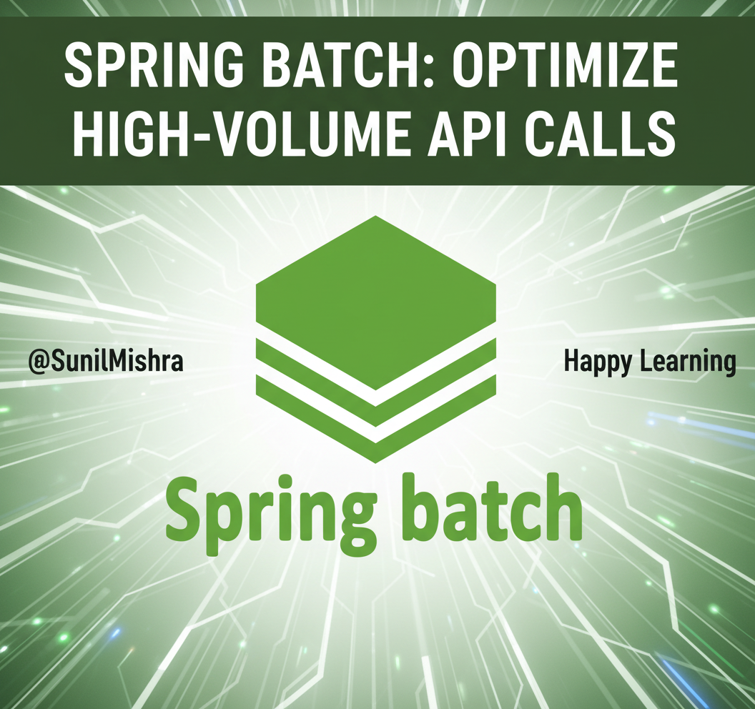 How to Use Spring Batch to Optimize High-Volume API Calls | by Code With Sunil | Code Smarter ...
