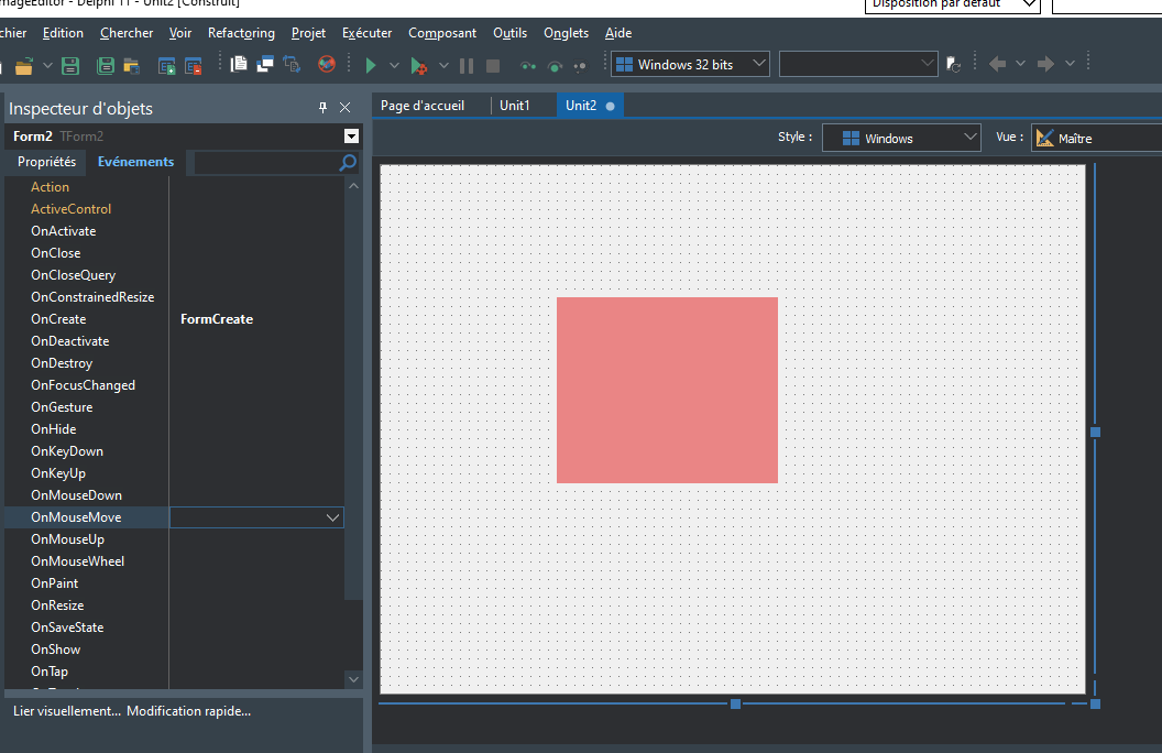 How to move a control type object while running a program in Delphi? | by Silas AÏKO | Medium