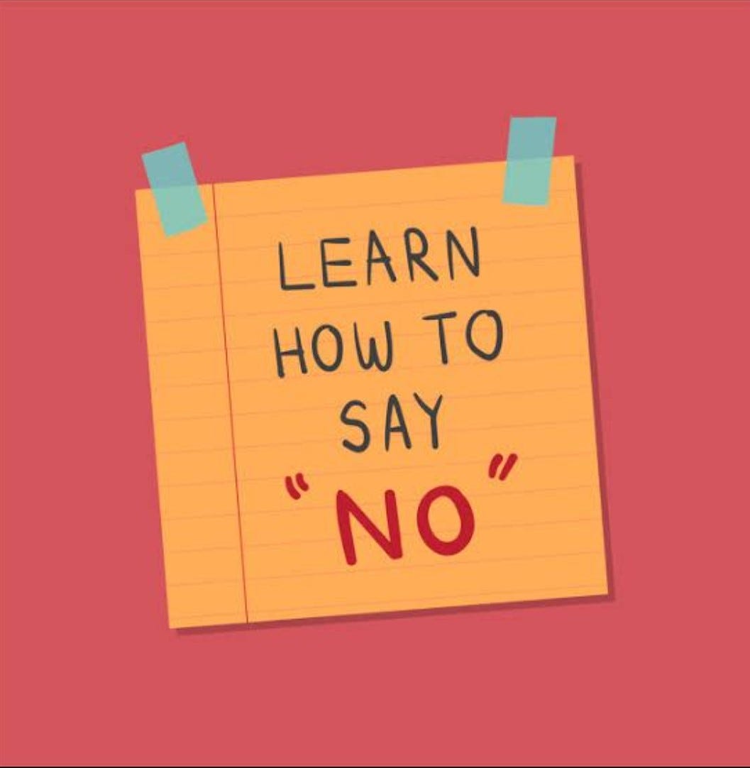 Say NO!!. “ Saying No is the Best Creativity… | by Red_one | Medium