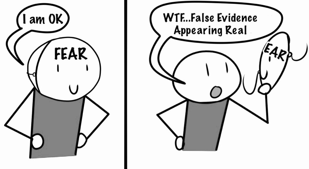 How to Avoid the Trap of FEAR. False Evidence Appearing Real | by ...