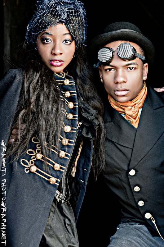 Black Gothic People Black People Goth/Alternative Culture Appreciation