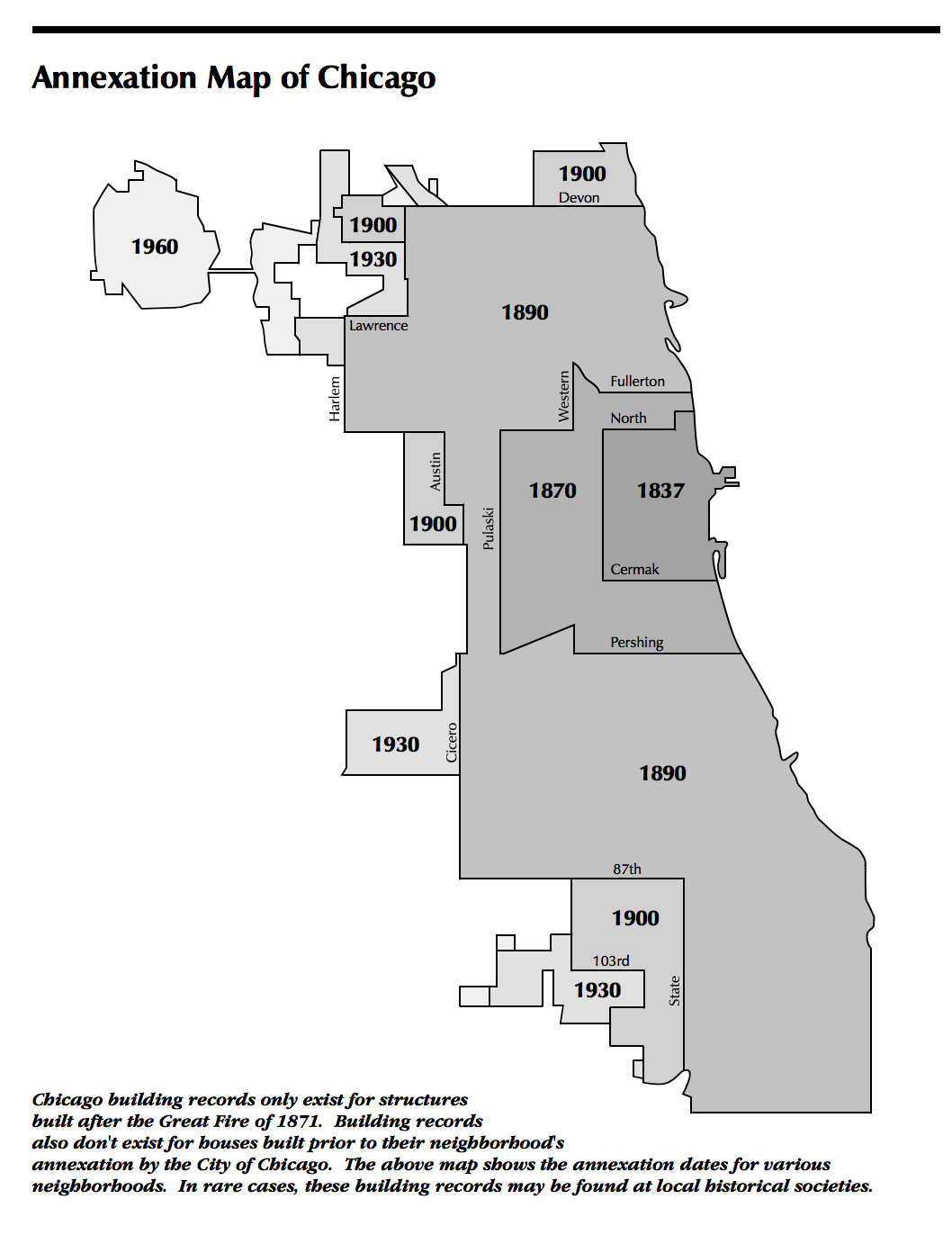 Chicago Annexation. I’ve been fascinated in how cities… | by Eli Gratz ...