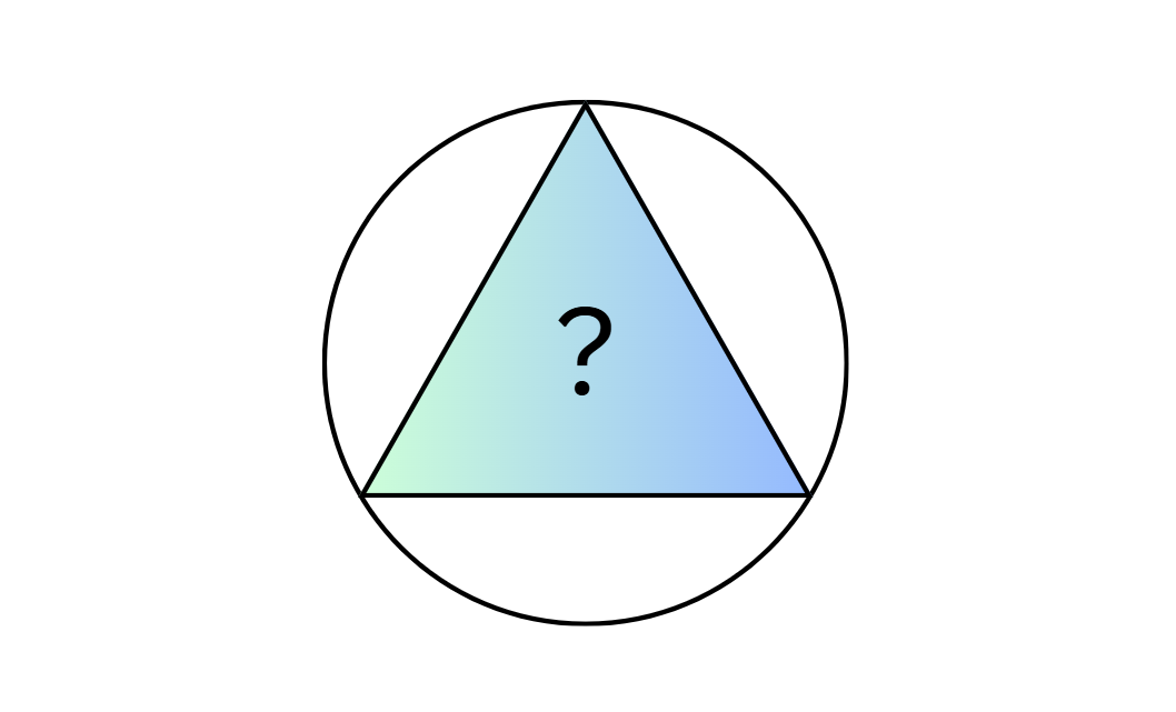 What Fraction of the Circle Does the Triangle Occupy? | by Fletcher ...