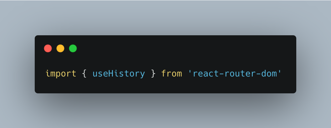 React: Programmatic Navigation — useHistory (React Router v5) - Hyang ... React: Programmatic Navigation — useHistory (React Router v5) - Hyang ...