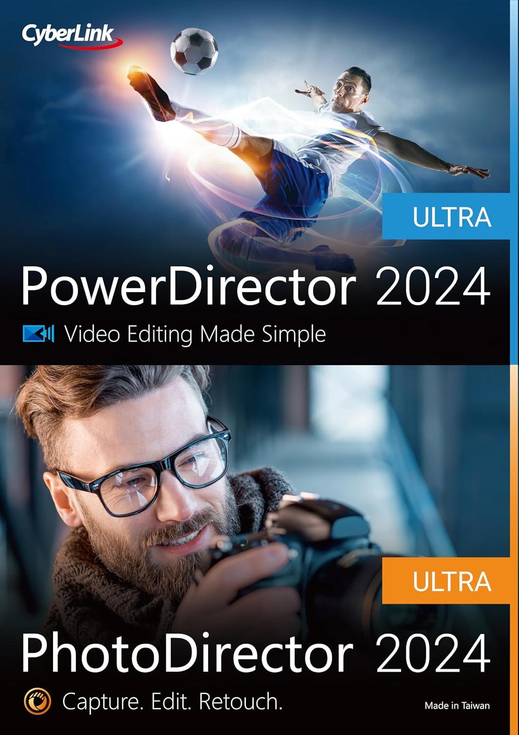 PowerDirector and PhotoDirector 2024 Ultra | Easy AI Video Editing and AI Photo Editing Software ...