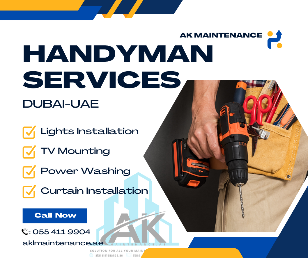 Professional Handyman Services in Dubai: AK Maintenance | by Irfan Akram | Jun, 2023 | Medium