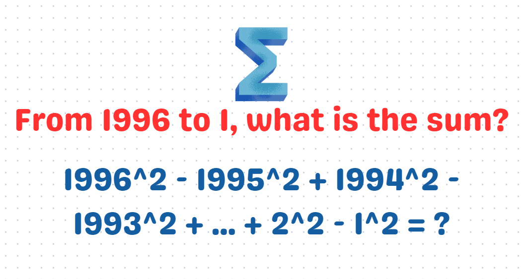 How To Find This Alternating Sum? | by Bella L | Puzzle Sphere | Jul ...