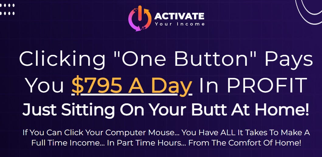 Activate Your Income Review: Uncover the Secrets to Earning $795 Daily ...
