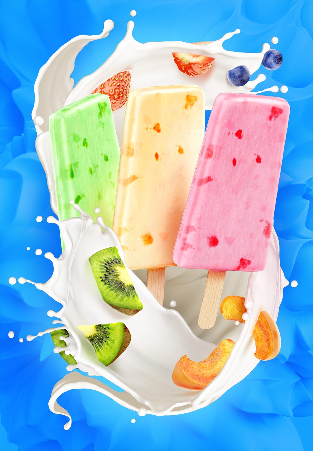 Juicy Ice-Cream Poster. Yellow Images 360° Full Time-Lapse… | by Yellow ...