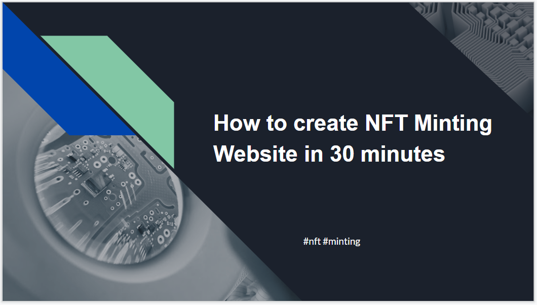 How to create NFT Minting Website in 30 minutes | by Abdul Rosid | Medium