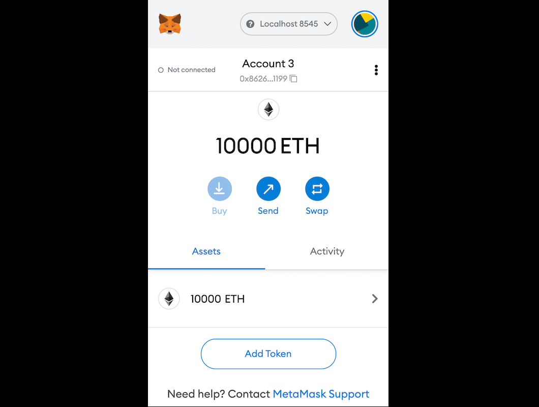 Set up your local Solidity environment and give yourself 10k Ethereum | by Fabien Townsend | Medium