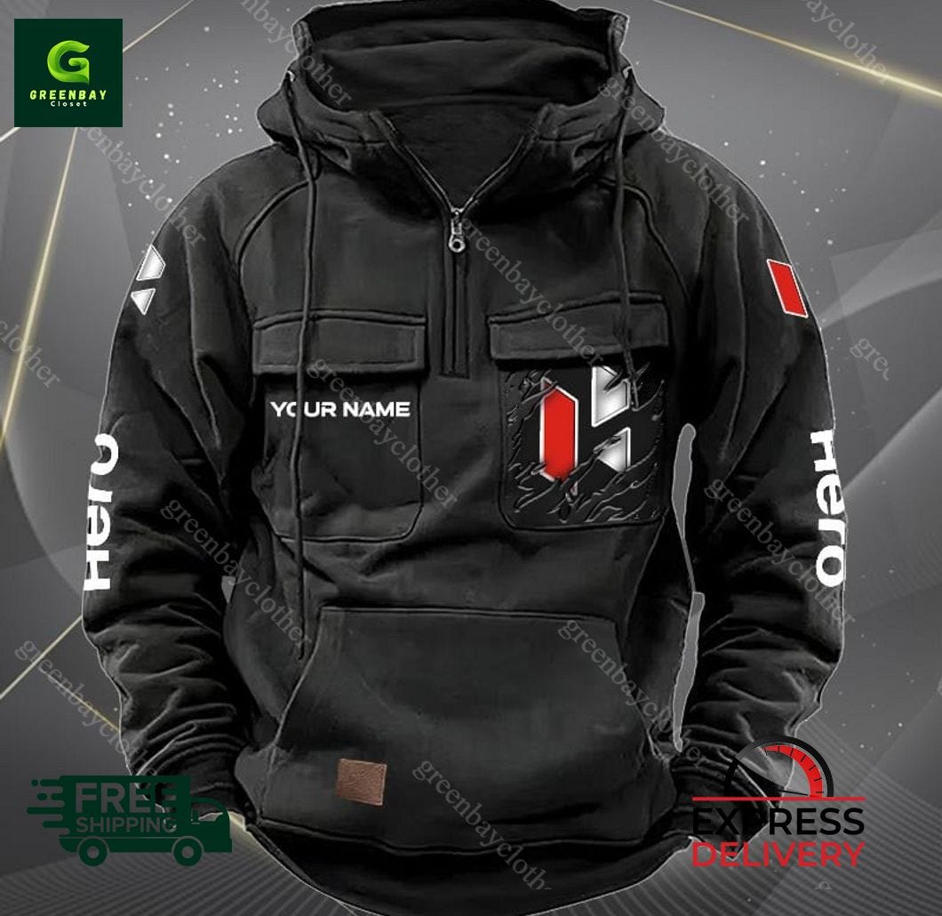 Hero Personalized 2D Vintage Men Hoodie: Classic Comfort Meets Modern ...