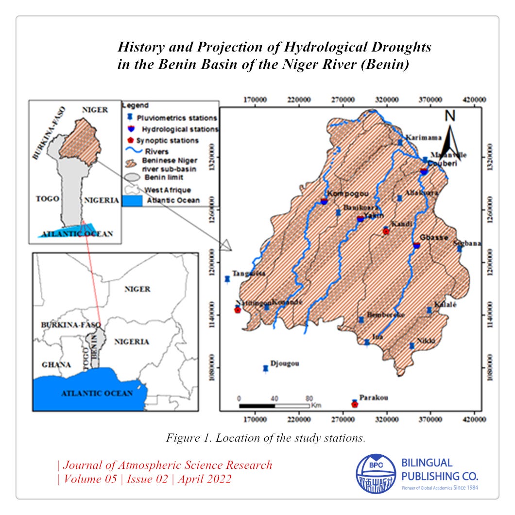 History and Projection of Hydrological Droughts in the Benin Basin of ...