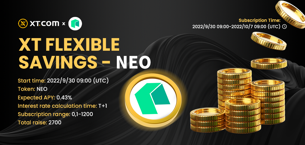 XT.COM Announcement on Launching “NEO Flexible Savings” | by XT ...