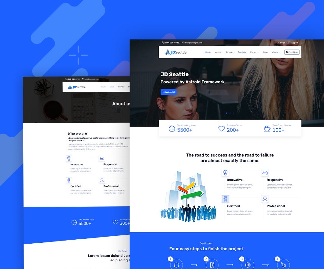Releasing Another Free Joomla Template — JD Seattle — Free Multipurpose ...