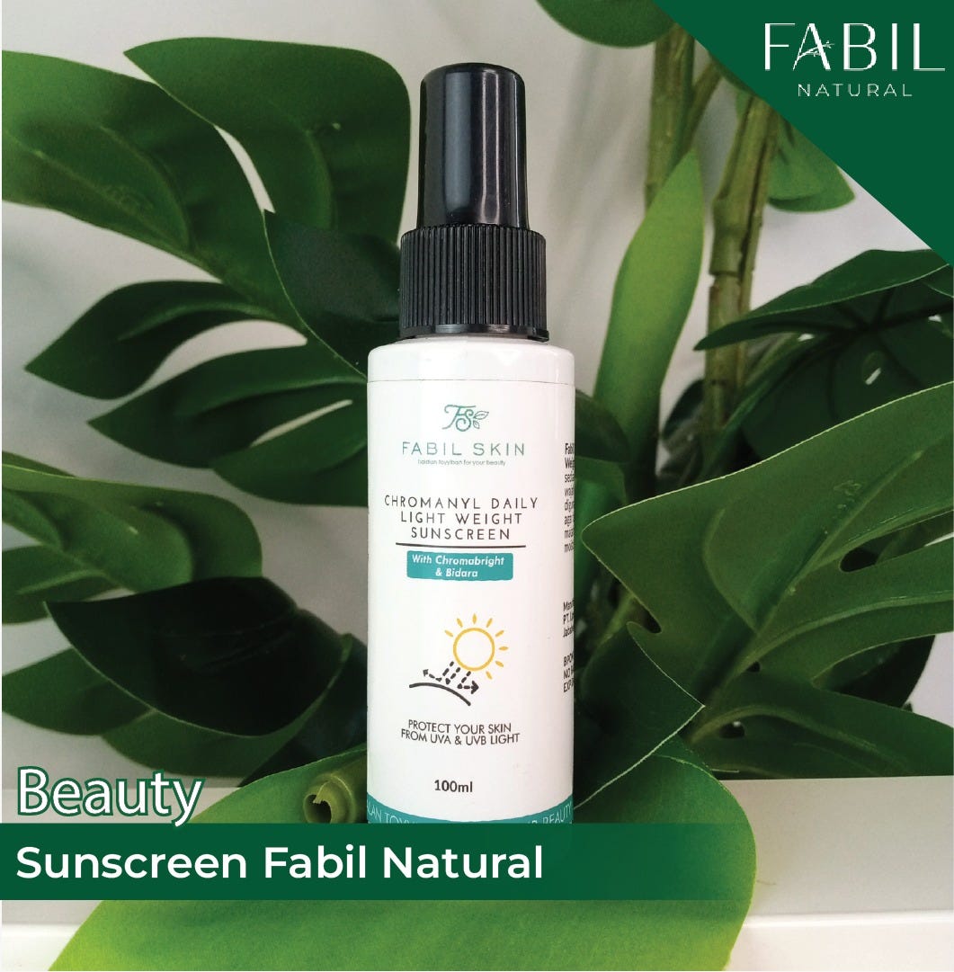Beauty Sunscreen Fabil Natural - Tokolipcreamfabilnatural - Medium