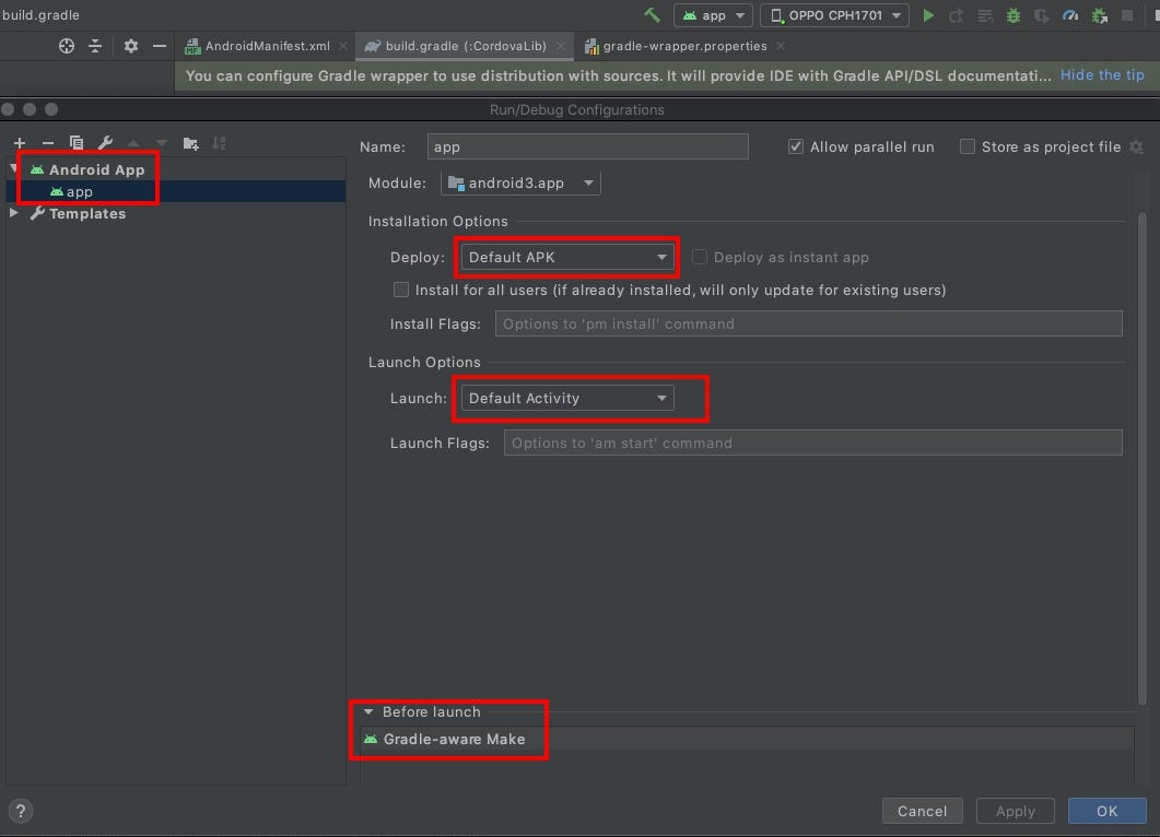 [Android Studio]Unable to determine application id: com.android.tools.idea.run ...