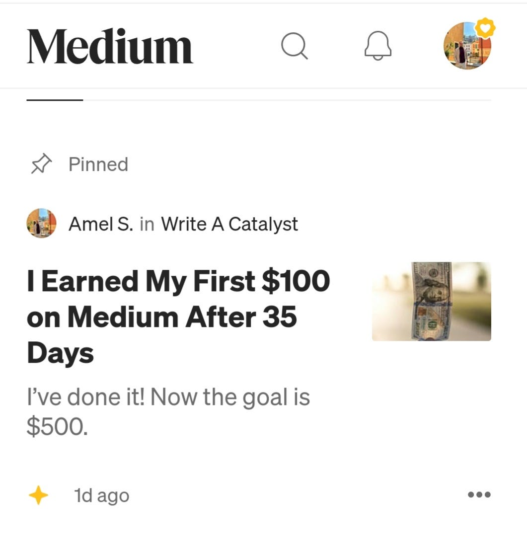 How Did I Make More Than $100 on Medium in 36 Days? | by Amel S ...