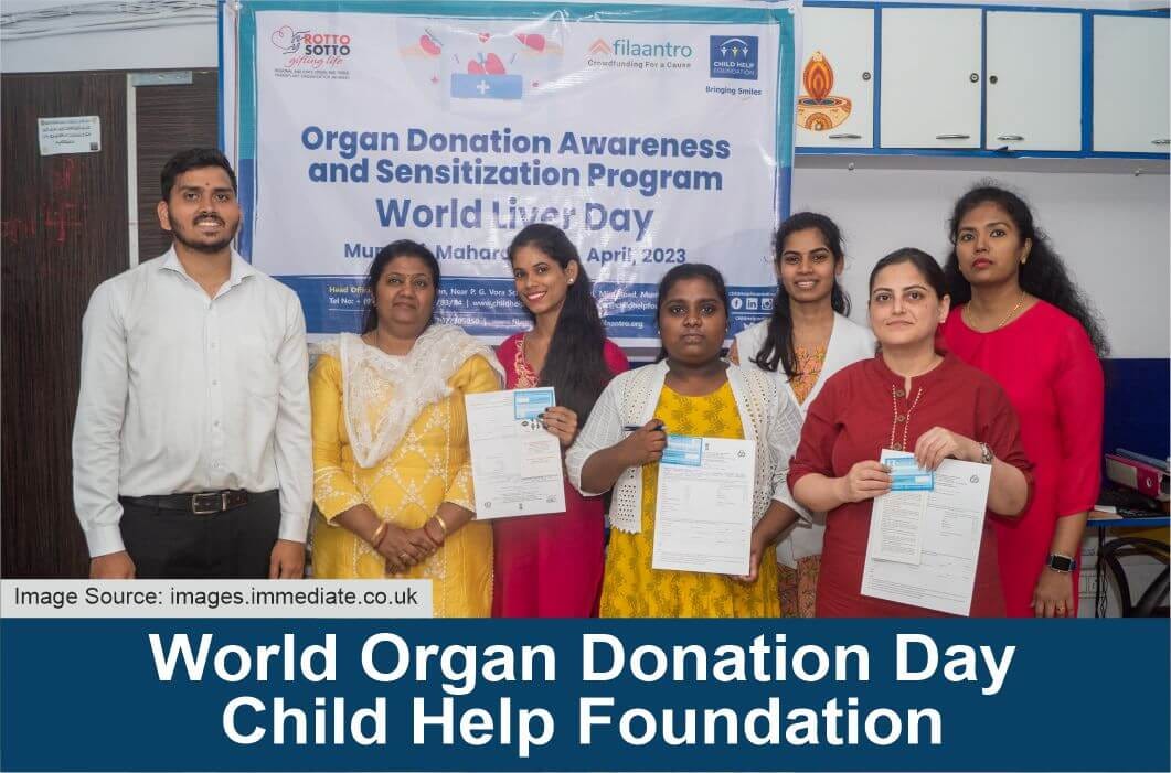 World Organ Donation Day: Let’s Pledge to Donate Organs | by Child Help ...