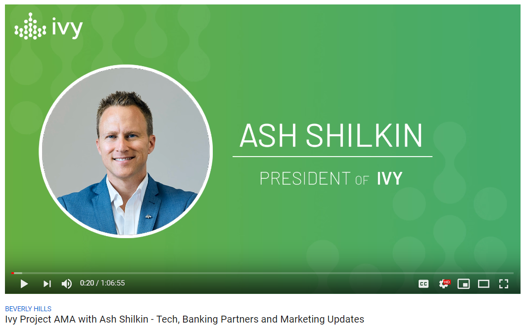 Ivy Project Updates (October). AMA with Ivy President, New COO… | by ...