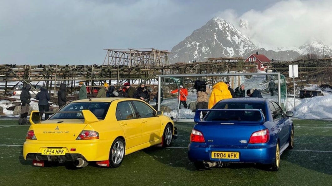 James May was hospitalized after Mitsubishi Lancer Evolution crash ...