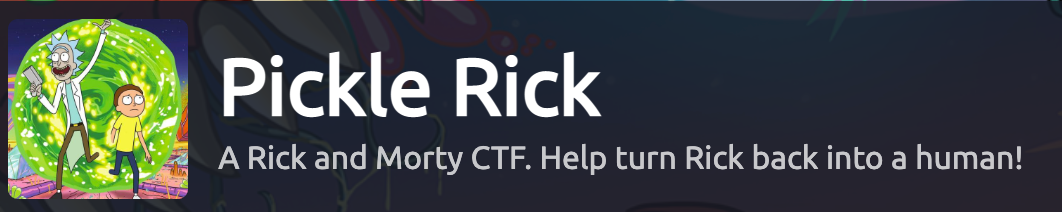 Pickle Rick (TryHackMe Walkthrough) | by Pr0tag0nist | Nov, 2023 | Medium