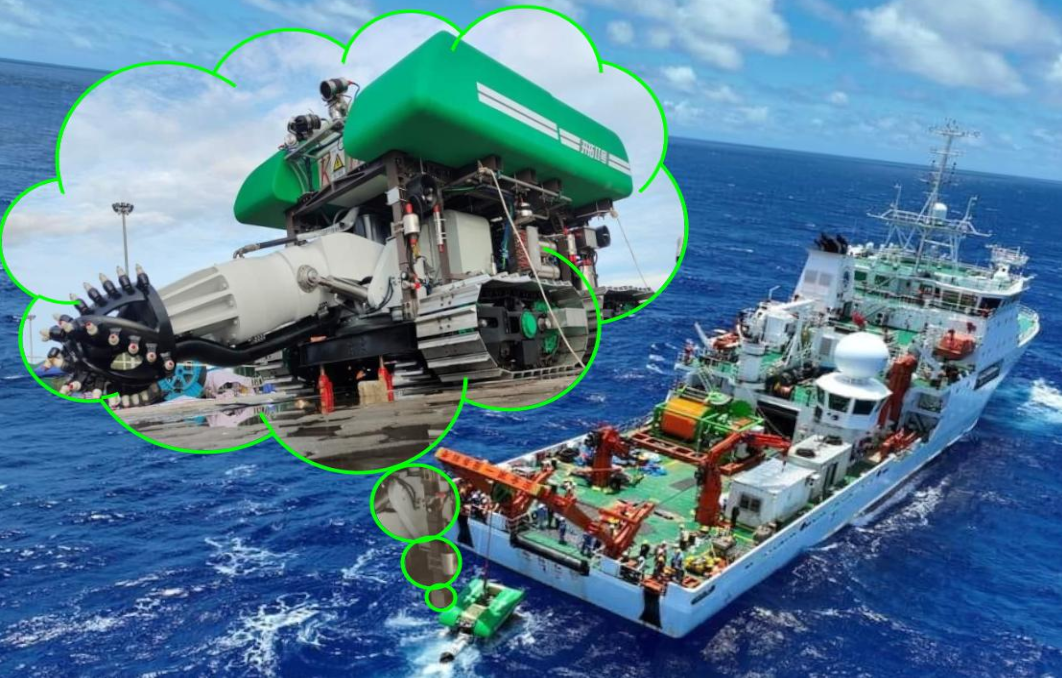 Chinese Deep-Sea Tank Successfully Mines at a Depth of 4,000 Meters ...