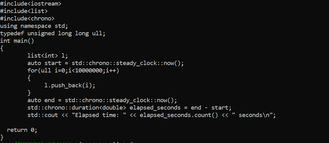Performance Analysis: Inserting 10 Million Elements into a Linked List ...