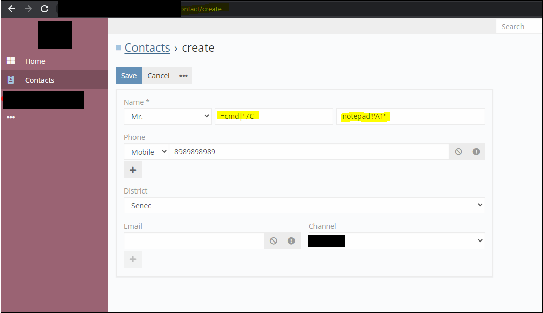 Espocrm 718 Is Vulnerable To Csv Injection By Valuelabs Cybersecurityvaluelabs Medium