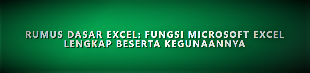 ___Rumus Dasar Excel (“AVERAGE, SUM, MAX, MIN, RANK, COUNT, COUNTIF ...