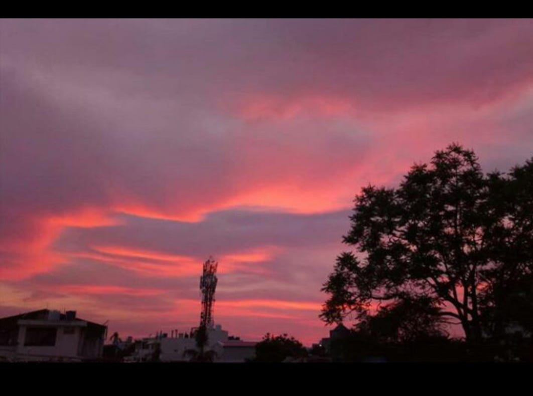 The Pink sky…. My eyes get widen in wonder, as I… | by Suman Rajpurohit ...