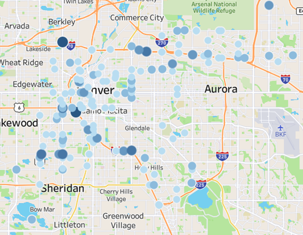 I analyzed the last 10 years of traffic accident data in the city of ...