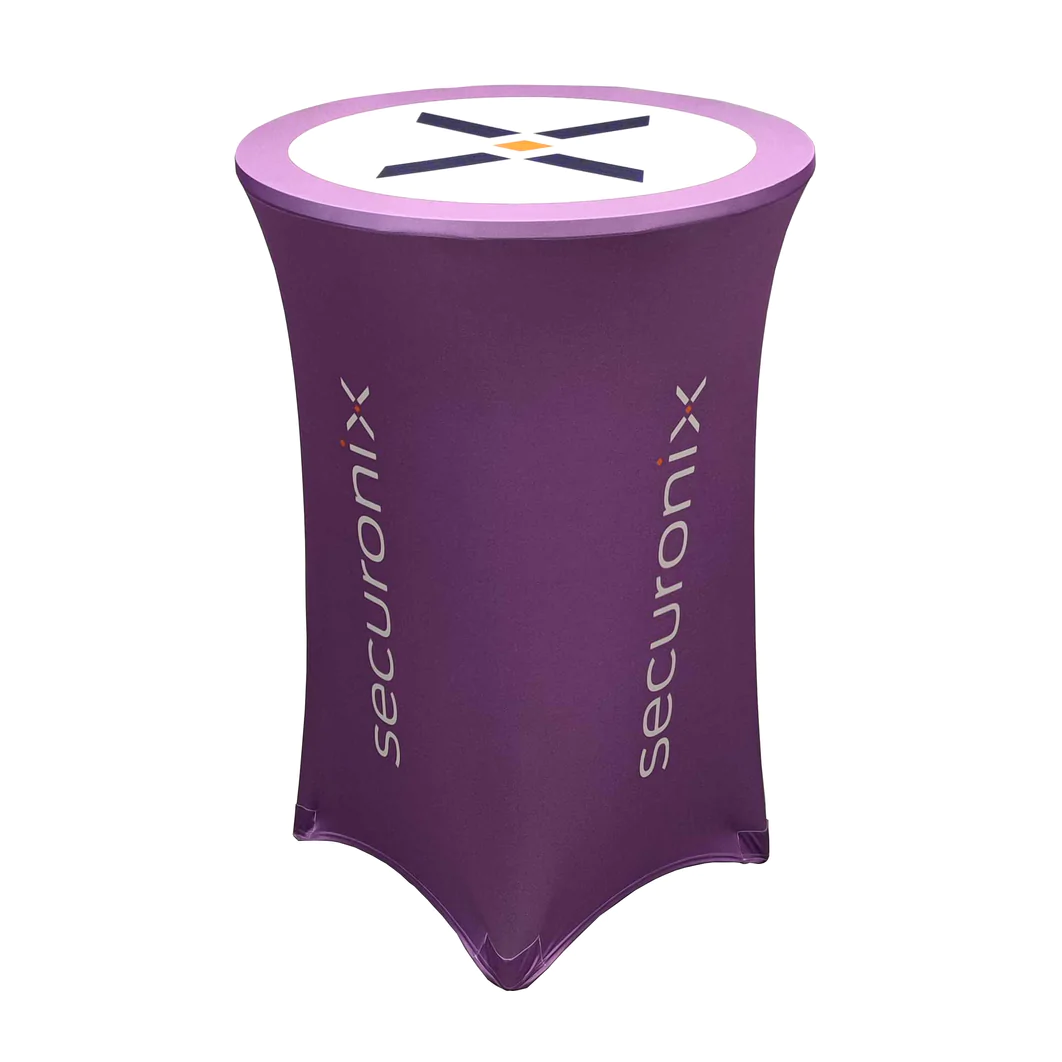 Custom Printed Spandex Cocktail Table Cover With Legs — All Over Print ...