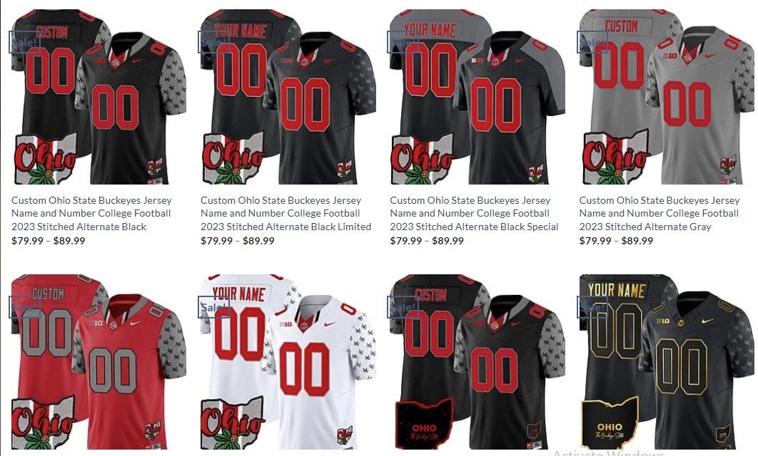 Scarlet Swagger: Design Your Custom Ohio State Buckeyes Jersey | by ...