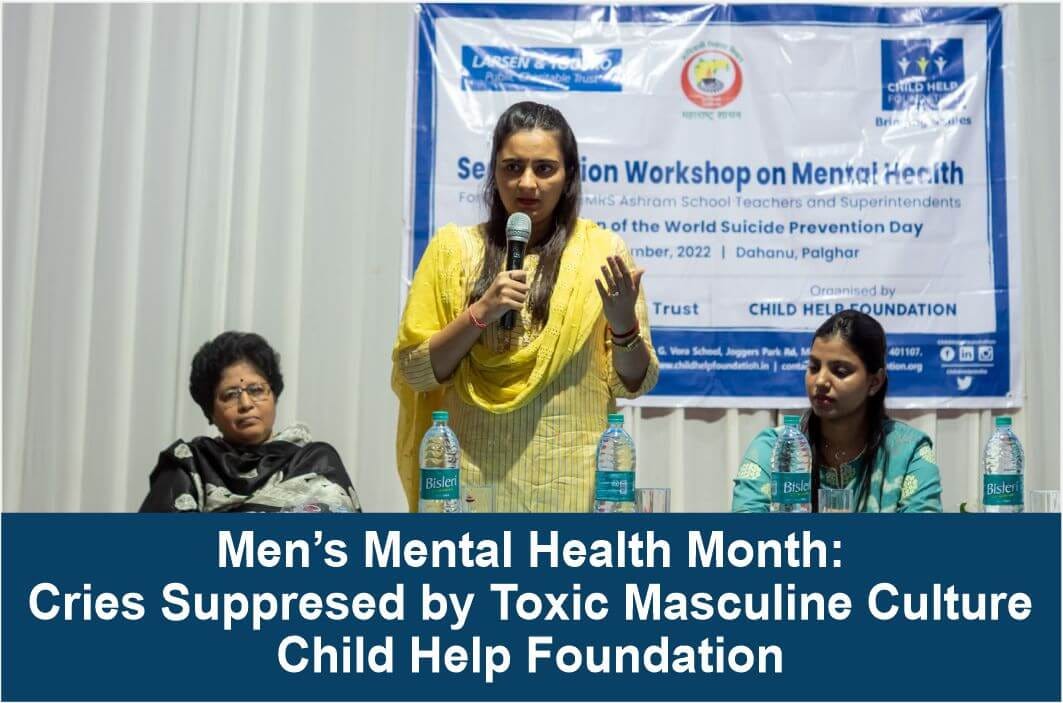 Men’s Mental Health Month: Cries Suppresed by Toxic Masculine Culture | by Child Help Foundation ...