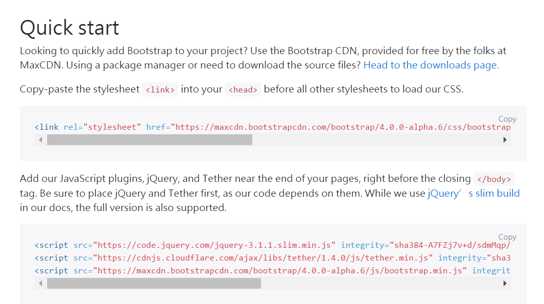 Bootstrap4. 引用 | by Steven Wang | Medium