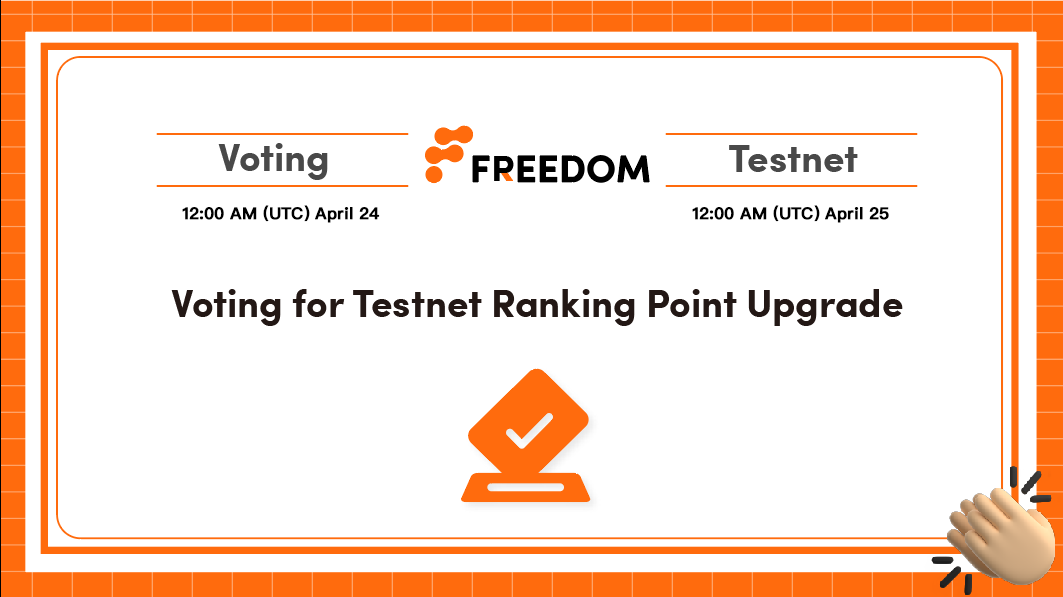 Testnet Ranking Campaign Adjustment Proposal — The First Step in ...