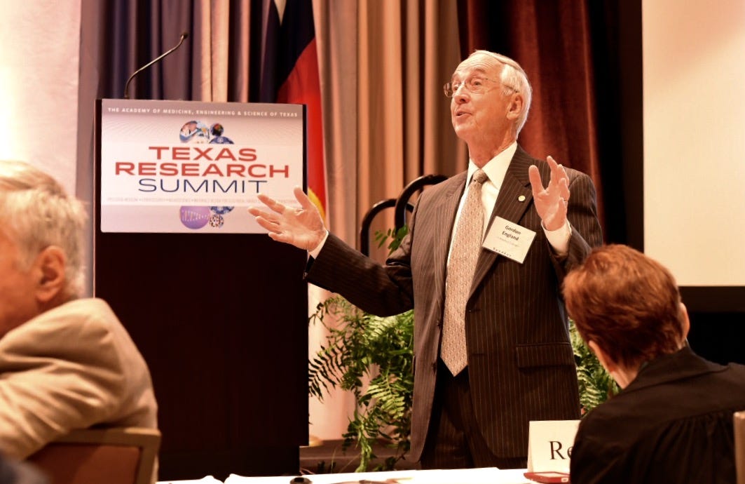 Recap the Texas Research Summit With Gordon England | by TAMEST | Medium