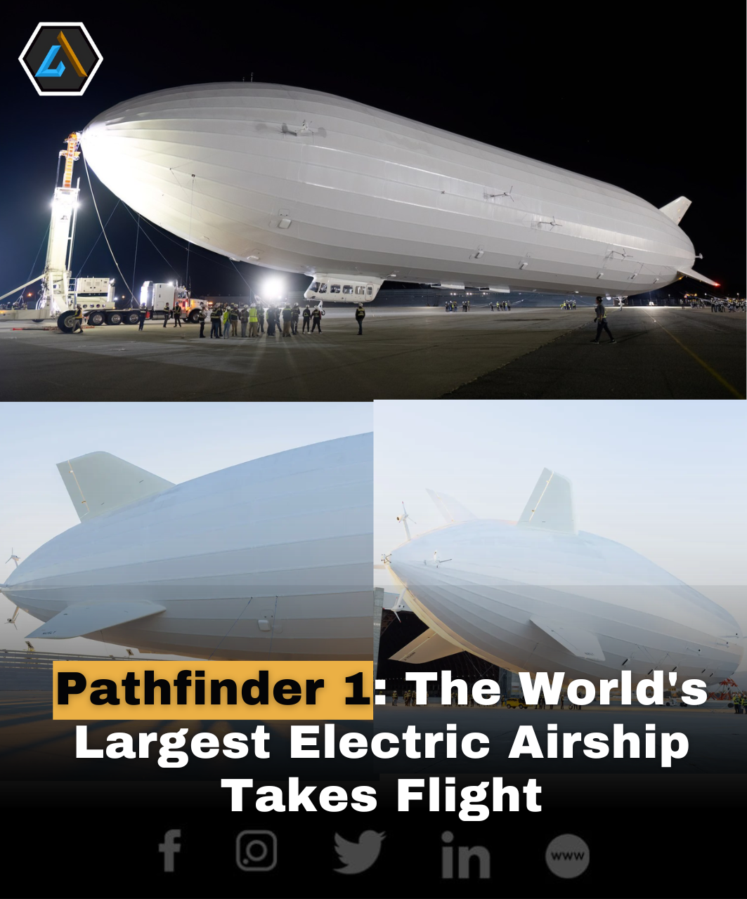Pathfinder 1: World’s Largest Electric Airship Takes Flight | by The ...