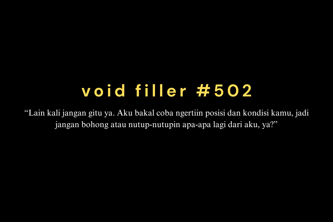 void filler #502. content warning: kissing | by NAUMI | Medium