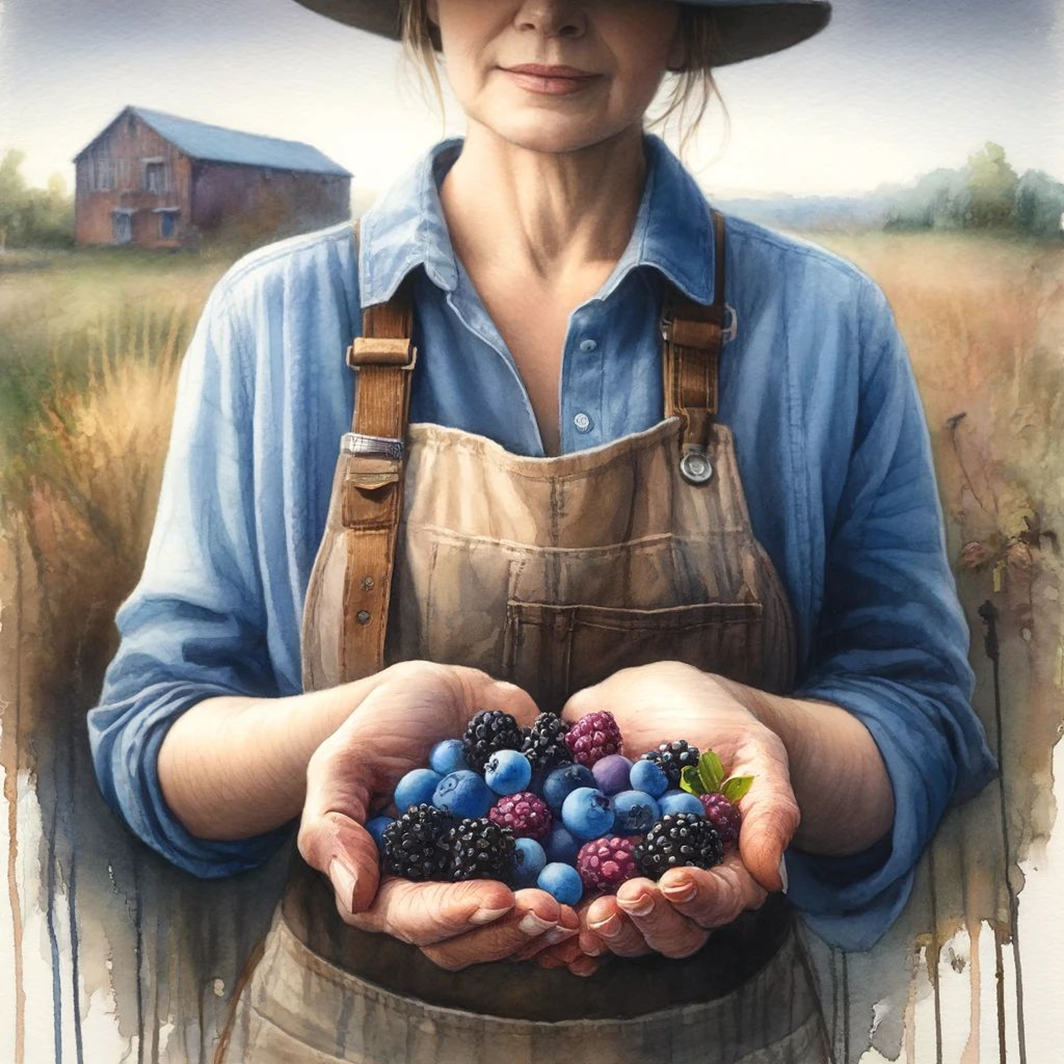 The BB Queen: A Tale of Rhonda’s Berried Treasures | by Edger Ai ...
