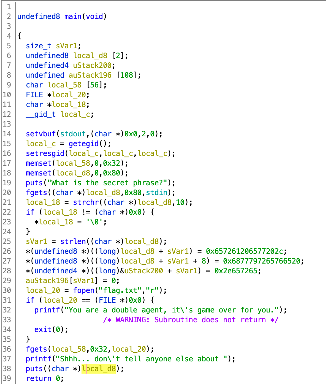 csictf 2020 writeup — secret-society | by pwnPH0fun | Medium