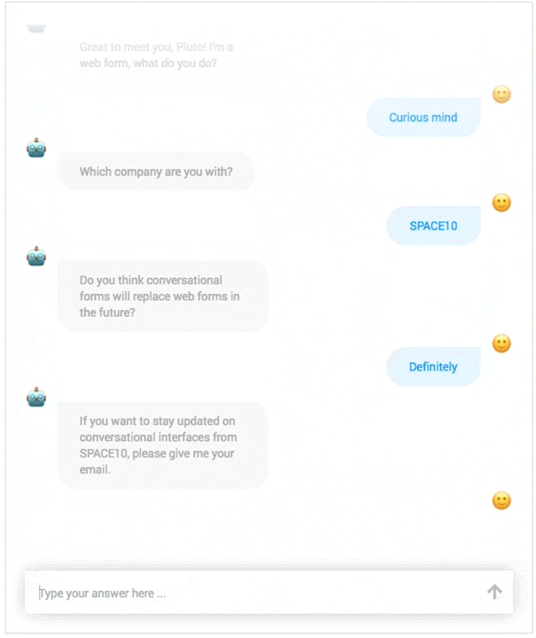 Implement conversational-form in React.js | by Martin Yung | codeburst