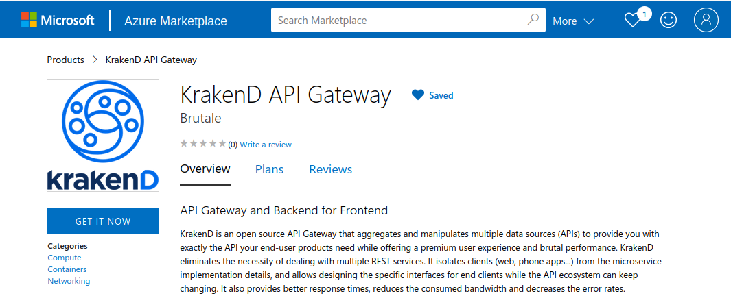 KrakenD partners with Microsoft to distribute in Azure | by Albert Lombarte | KrakenD | Medium
