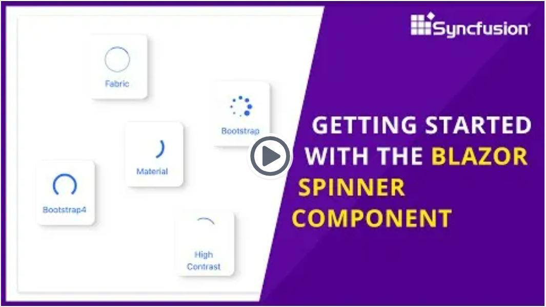 Getting Started with the Blazor Spinner Component - Arun Raj - Medium