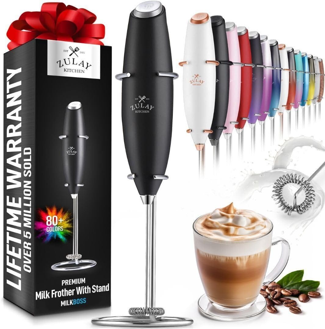 Powerful Foam Maker for Coffee — Foamer for Cappuccino, Frappe, Hot ...