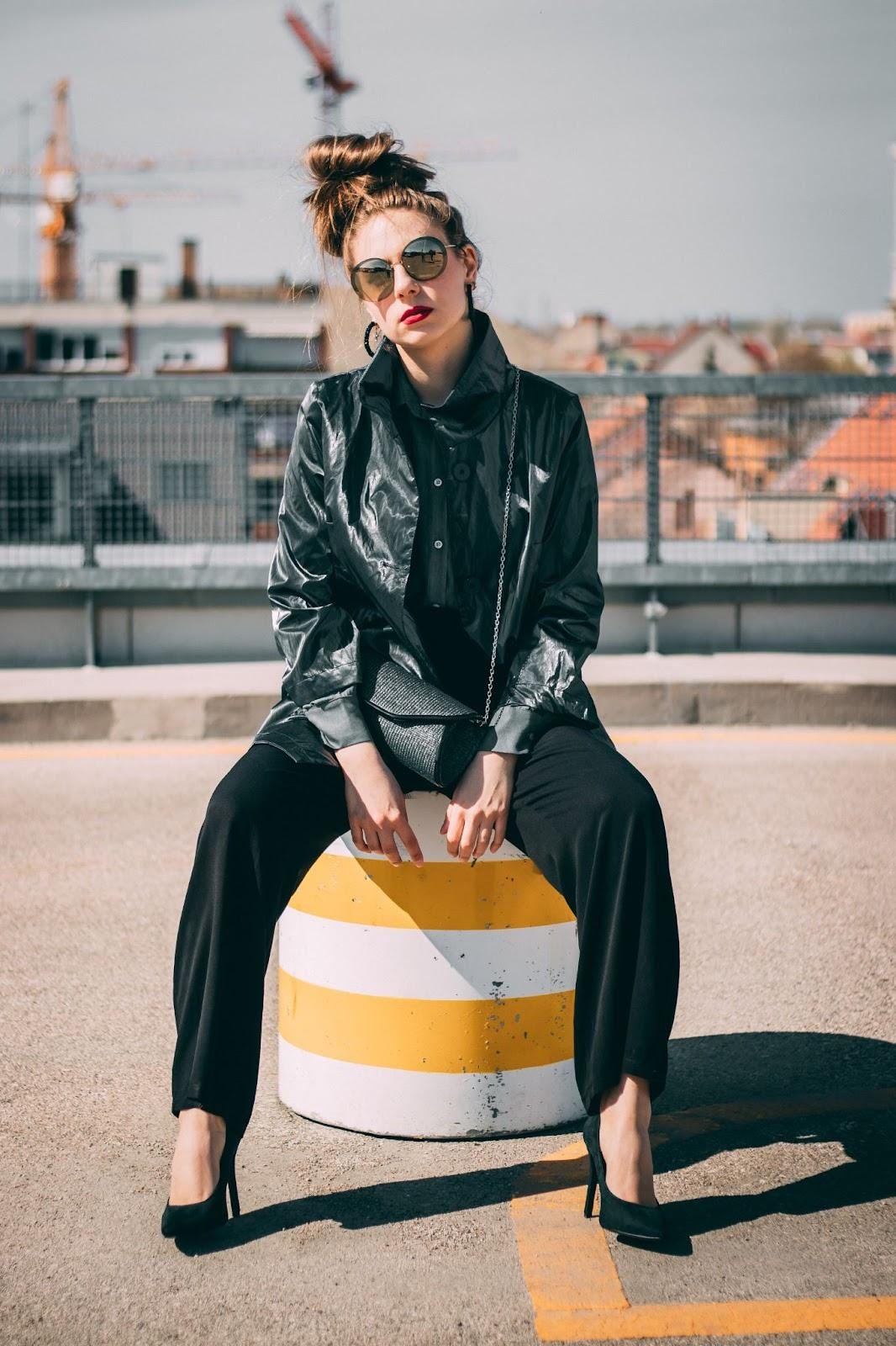 Women punk fashion biker leather jackets for winter | by jackets legacy ...