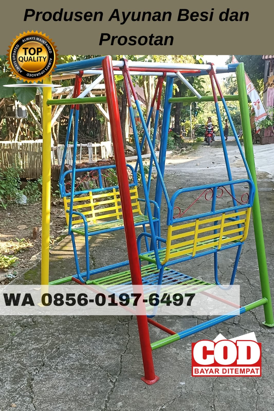 Wa 0856–0197–6497,Spesialis Ayunan Besi Taman dan Mandi Bola di Driyorejo Gresik | by YBB Mainan ...