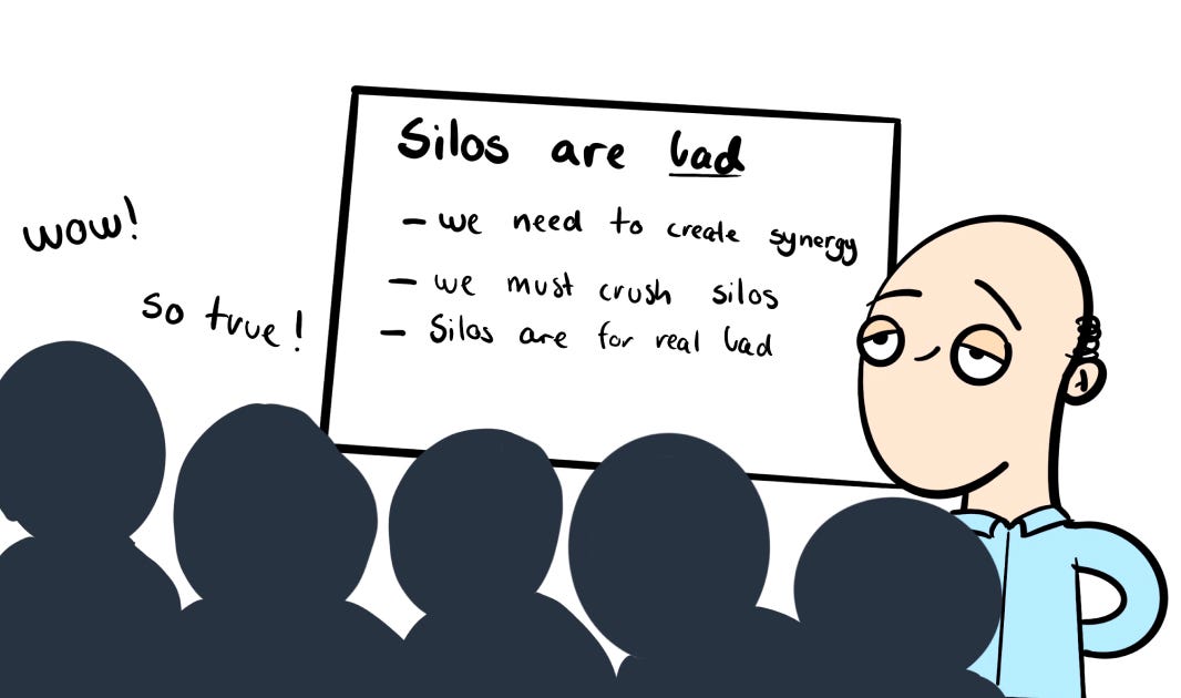 I call for a ban on the word “Silo” | by Lasse Olsen | Failing forward ...